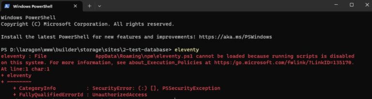 Fix Scriptps1 Cannot Be Loaded Because Running Scripts Is Disabled On 8778